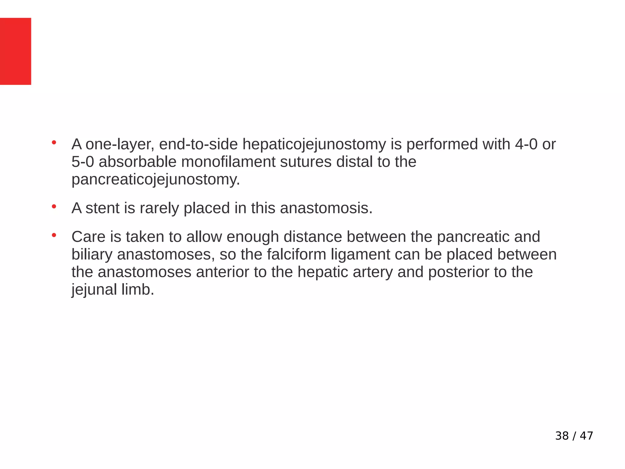 Whipple's procedure - Indications, Steps, Complications | PDF