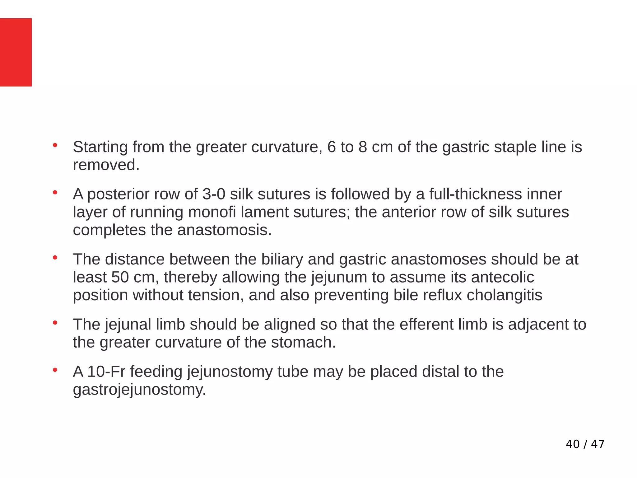 Whipple's procedure - Indications, Steps, Complications | PDF