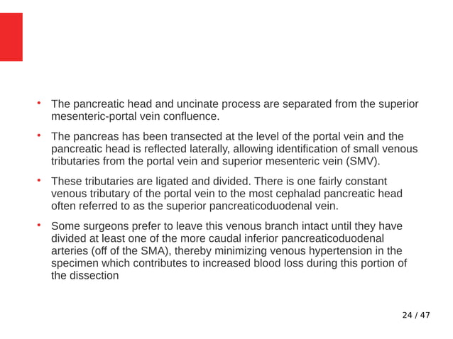 Whipple's procedure - Indications, Steps, Complications | PDF ...