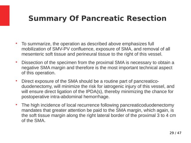 Whipple's procedure - Indications, Steps, Complications | PDF ...