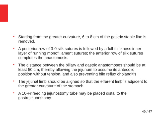 Whipple's procedure - Indications, Steps, Complications | PDF ...