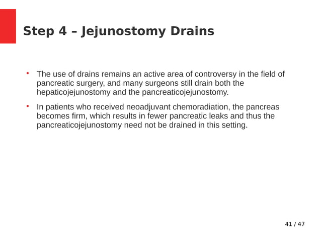 Whipple's procedure - Indications, Steps, Complications | PDF ...