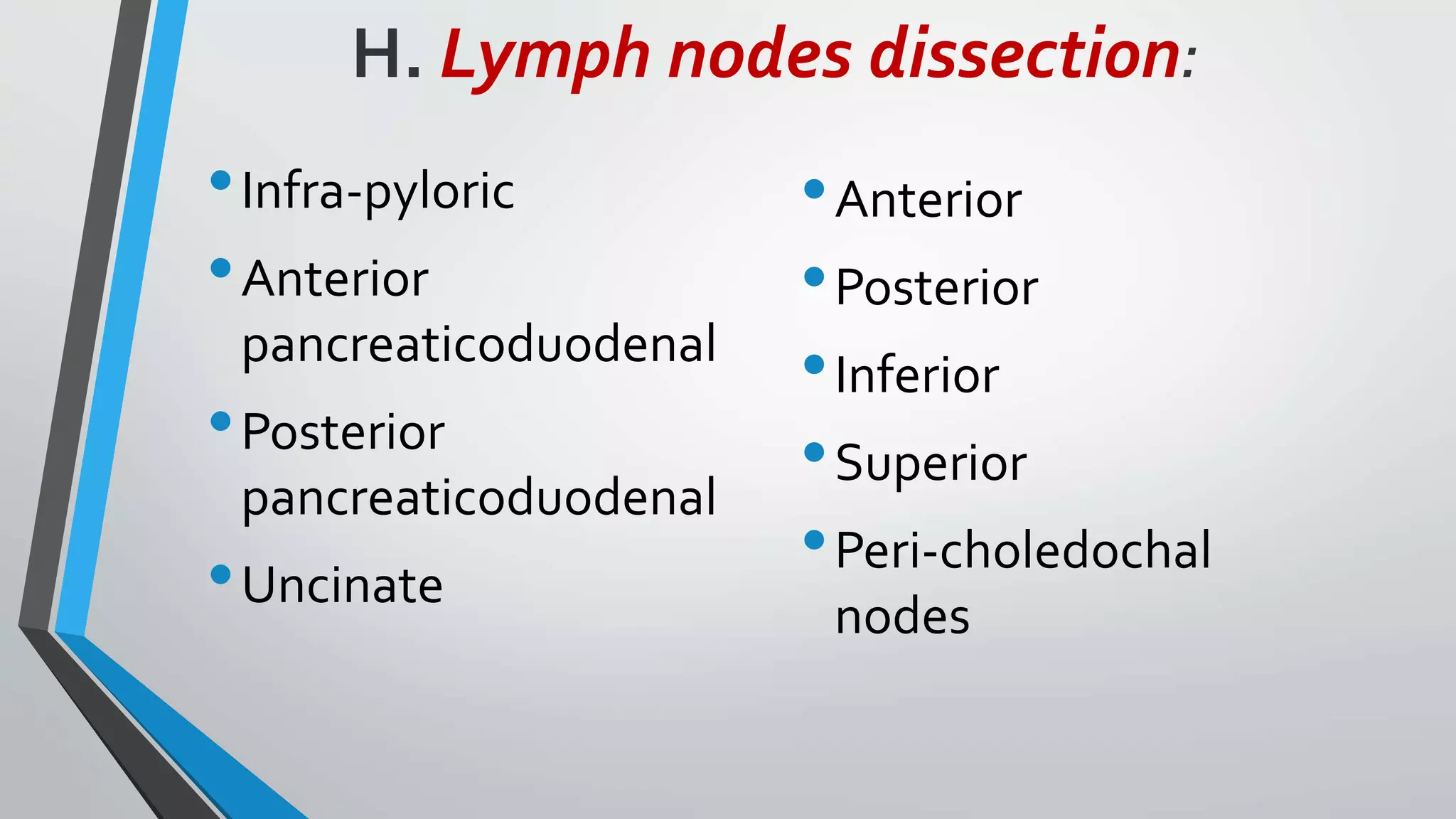 Whipple's specimen grossing | PPTX
