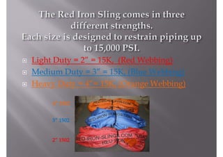 Whipsocks red iron slings | PDF