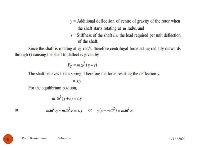 Whirling of shaft | PDF | Physics | Science