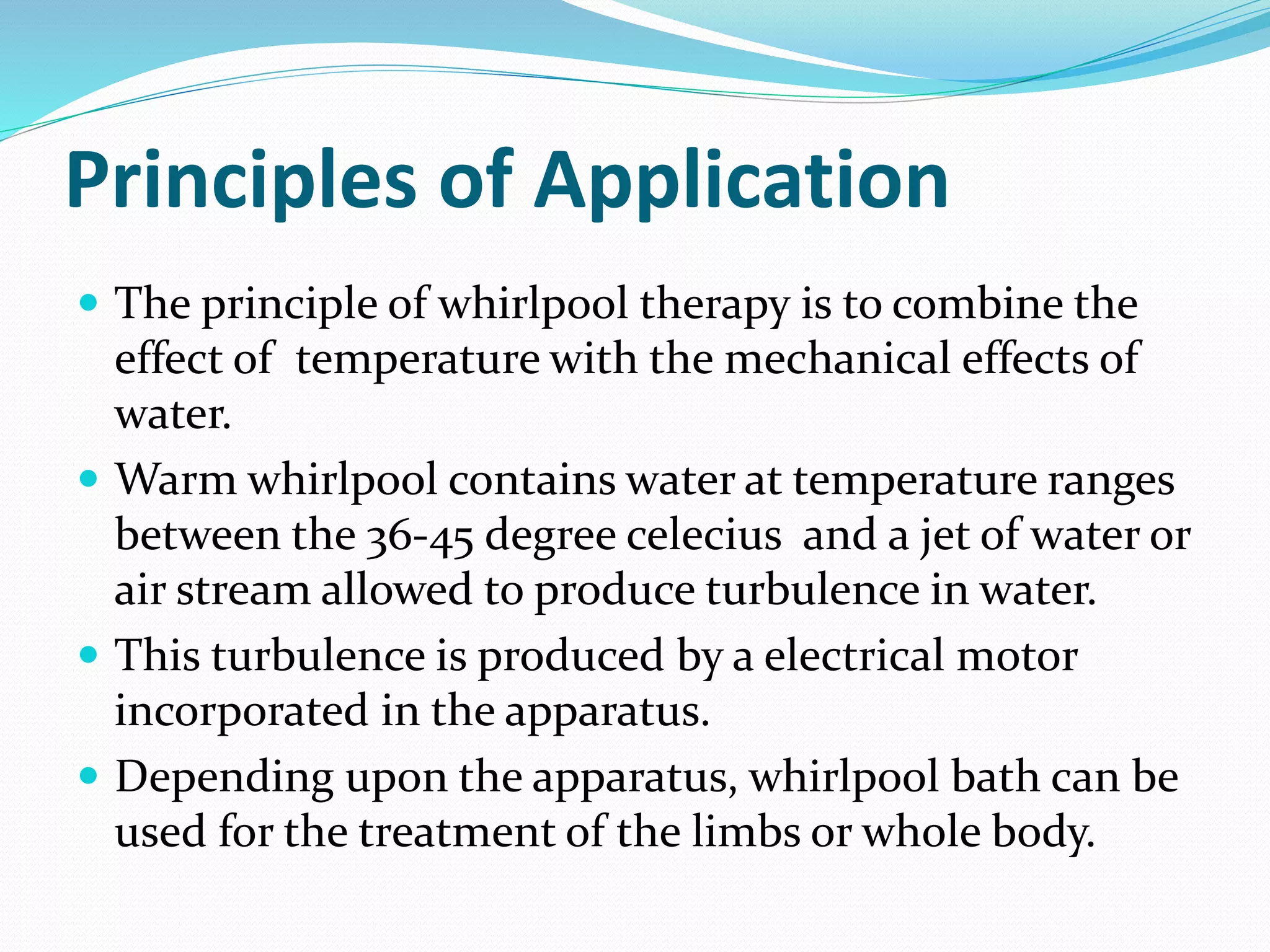 Whirlpool Bath - Physiotherapy.pptx