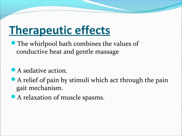 Whirlpool Bath Dr. Rashi | PPT | Physical Therapy | Wellness