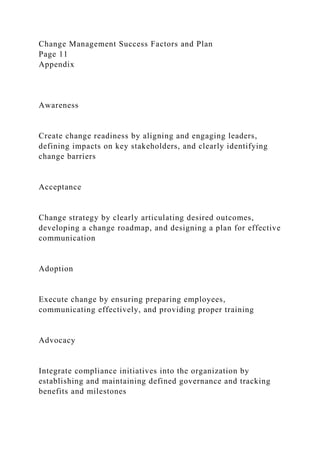 Whirlpool can follow an 8-step process to ensure change manage.docx