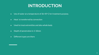 Whirlpool therapy | PPTX