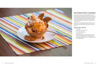 Recipies for a Month of Sundaes | PDF | Desserts and Baking | Food & Drink