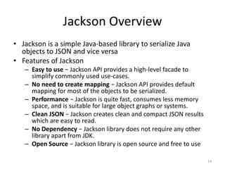 JSON Processing and mule | PPT