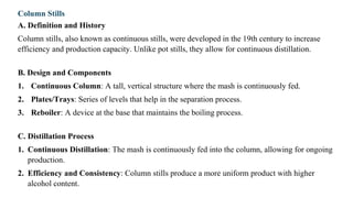 Traditional and Modern Whiskey Distillation Techniques | PPT