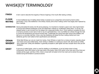 Whiskey terms | PPTX