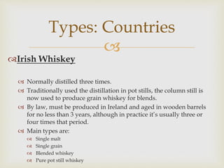 Whisky or Whiskey? | PPTX