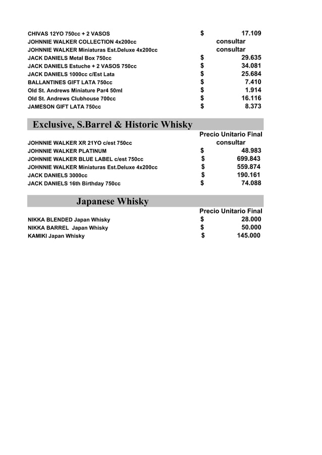 whisky.pdf | Bars & Restaurants | Attractions