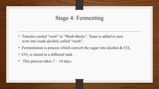 Whisky production Whiskey processing Himstory of Whiskey | PPTX