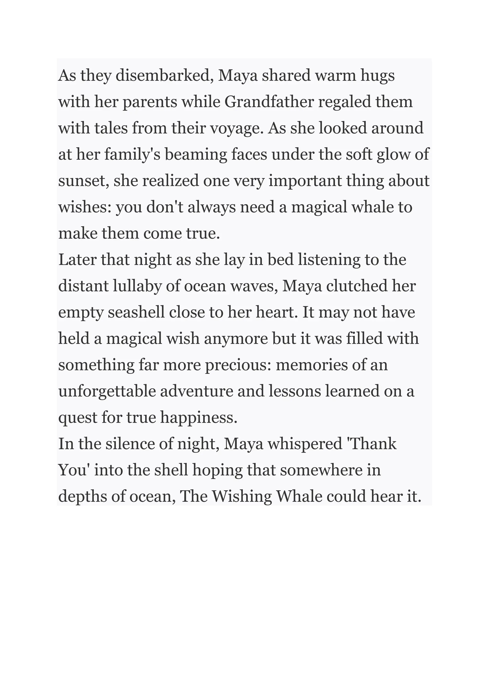 Whispers of Seashellsbedtime story for kids | DOCX