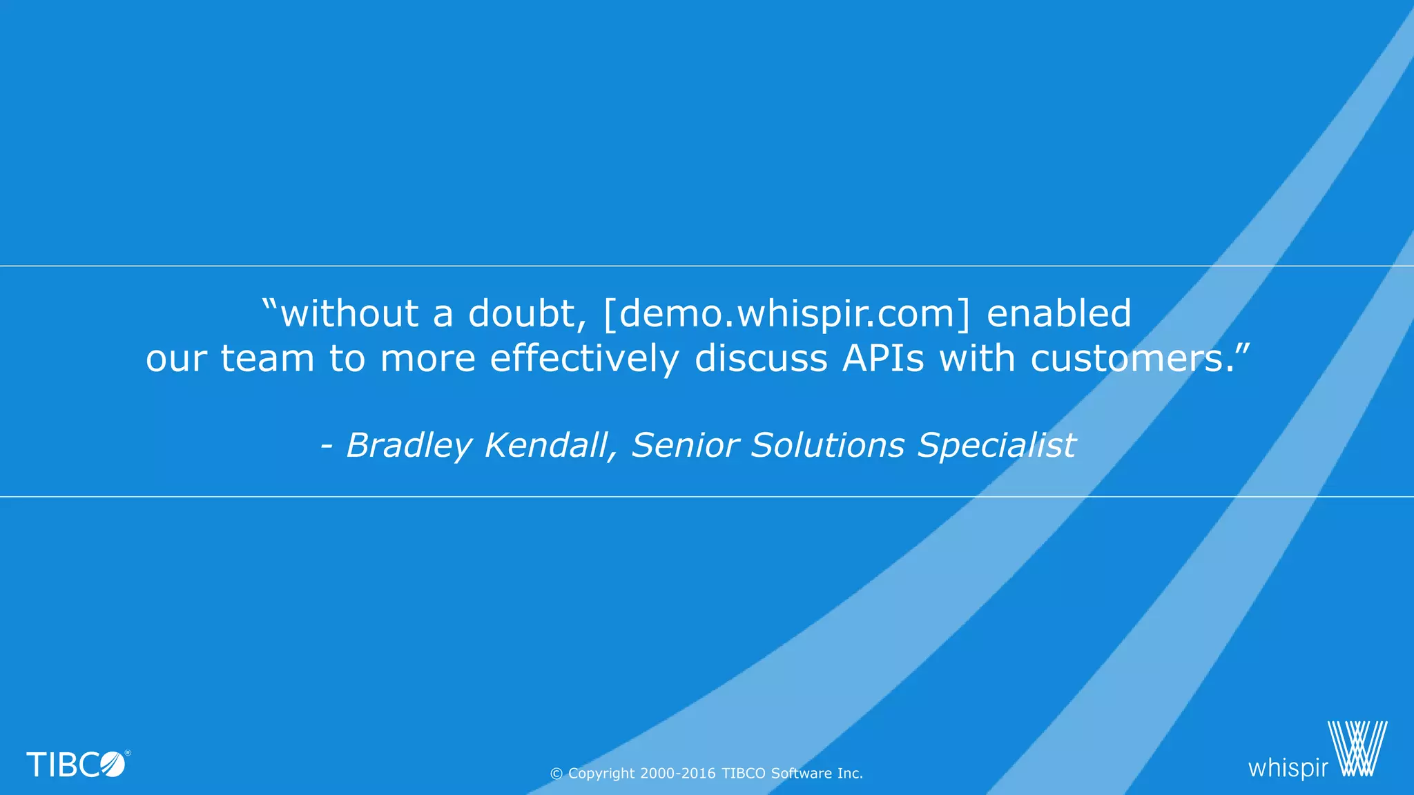 How API became key to Whispir's growth strategy - Gartner AADI 2016 | PPTX