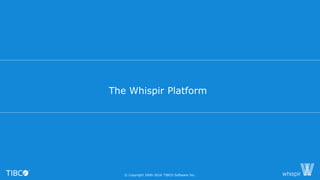 How API became key to Whispir's growth strategy - Gartner AADI 2016 | PPTX
