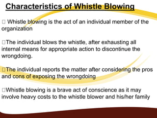 Whistleblower | PPTX