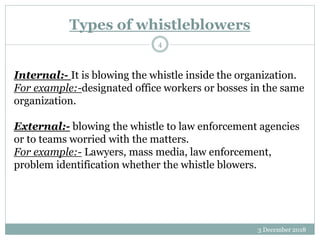 Whistleblowers | PPTX