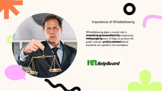whistleblowing , Whistleblower Policy Sample | PPT