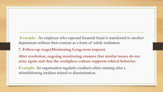 whistle blowing ♥️ Definition and types and motives, stages of whistle ...