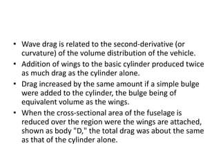 Whitcomb area rule or Transonic area rule.pptx | Physics | Science
