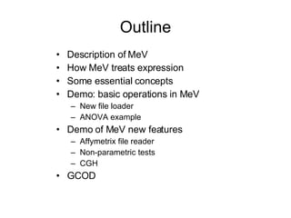 MeV: Joe White | PPT