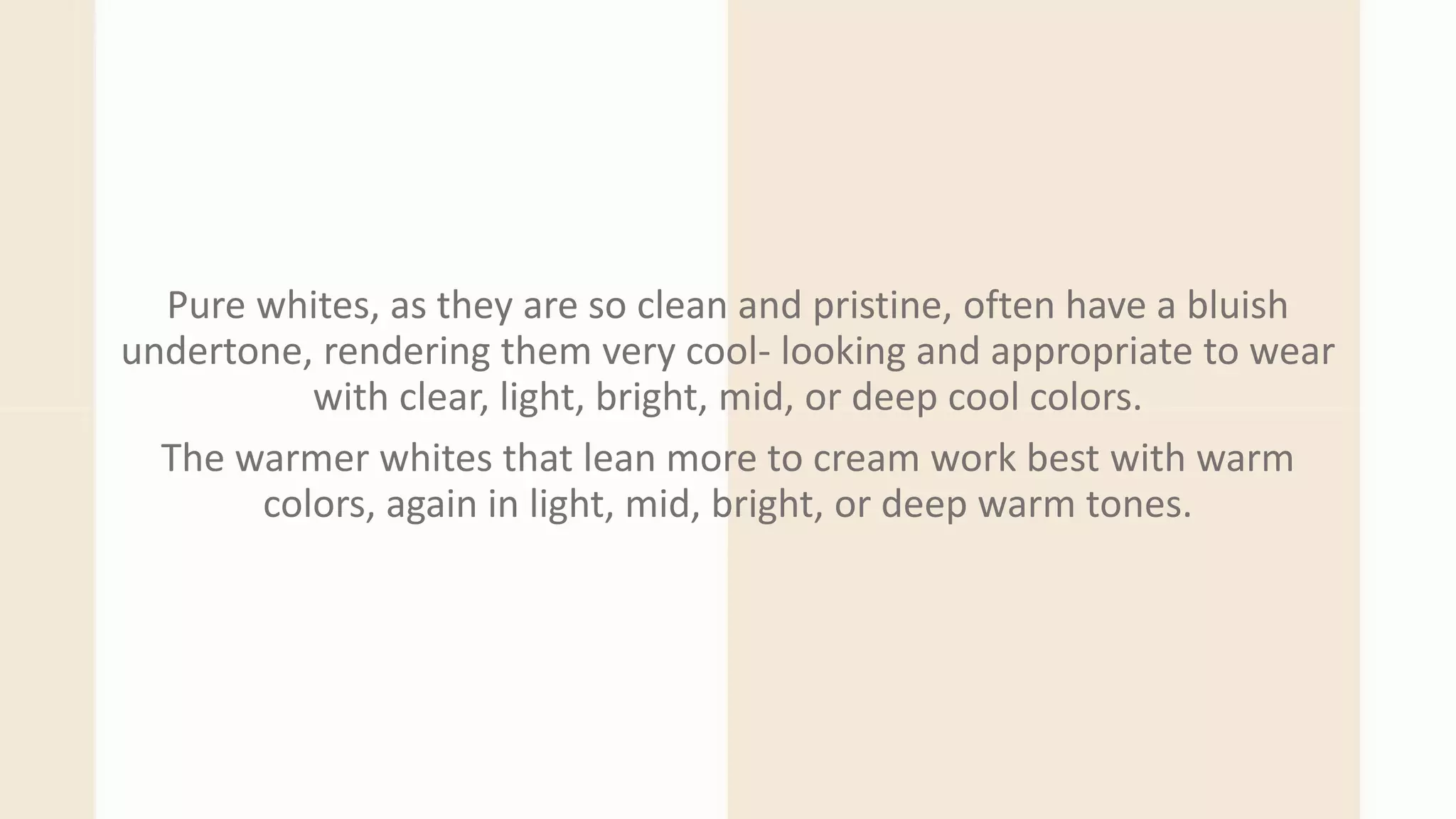 White color | PPT