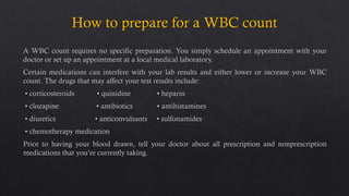 White Blood Cell count (WBC) | PDF