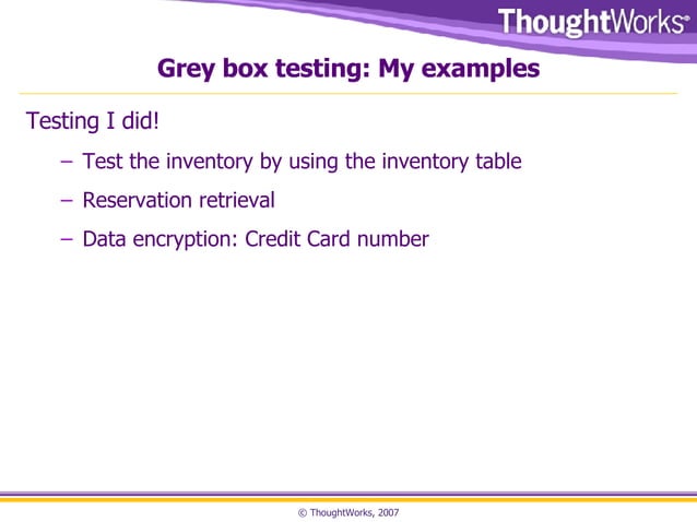 White Box Testing V0.2 | PPT