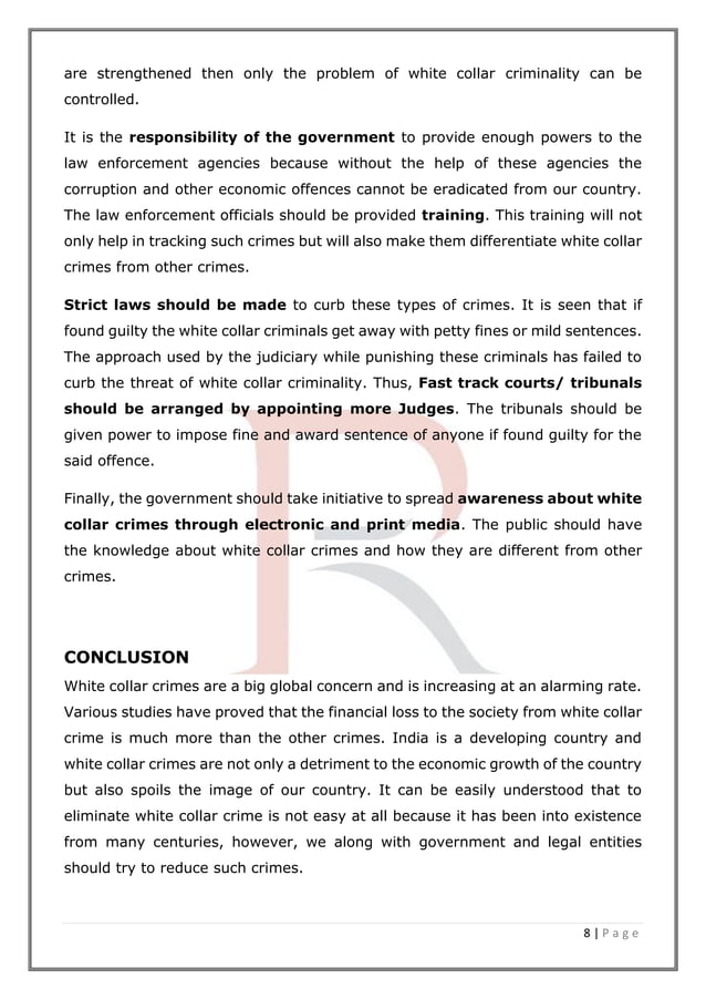 White collar-crimes-in-india | PDF