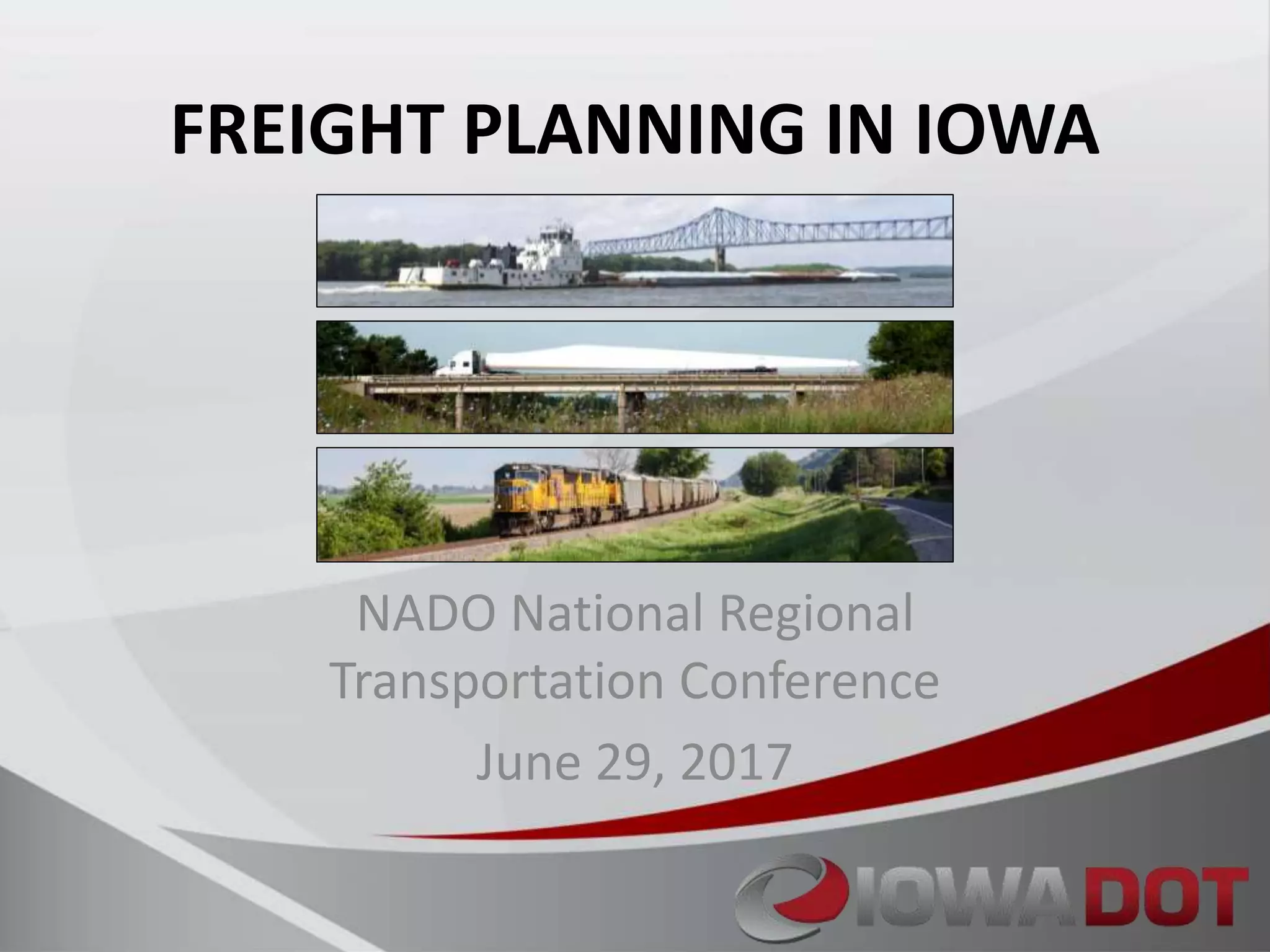 Freight Planning in Iowa | PPT