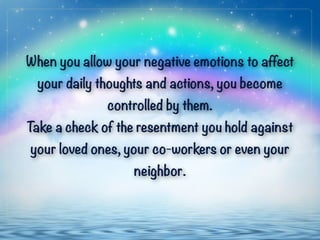 Free Yourself From Resentment | PDF