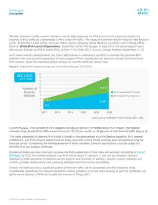 Cisco Visual Networking Index: Forecast and Trends, 2017–2022 | PDF