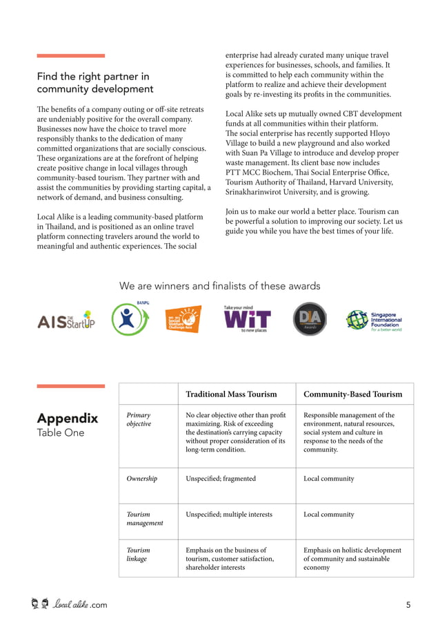 Create positive impact through your travels | Local Alike | PDF