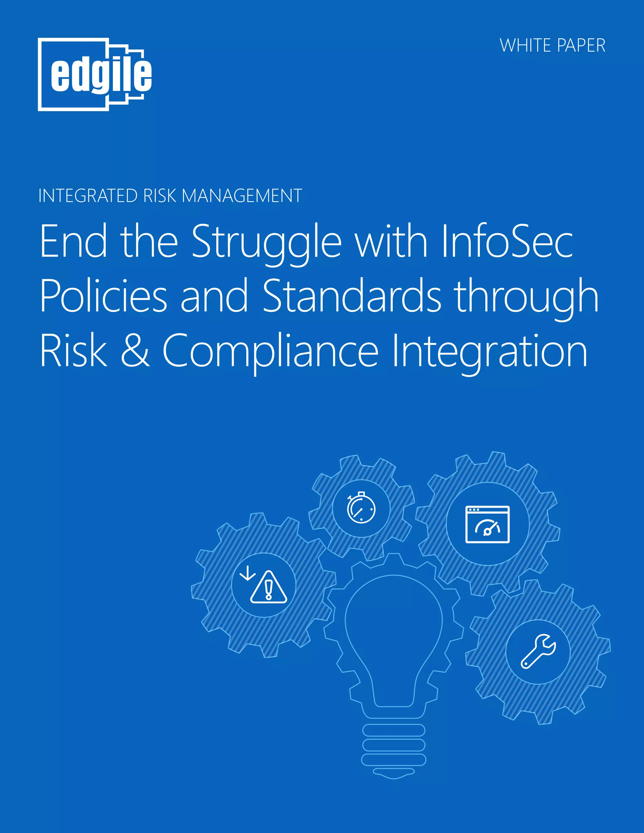 How to integrate risk into your compliance-only approach | PDF