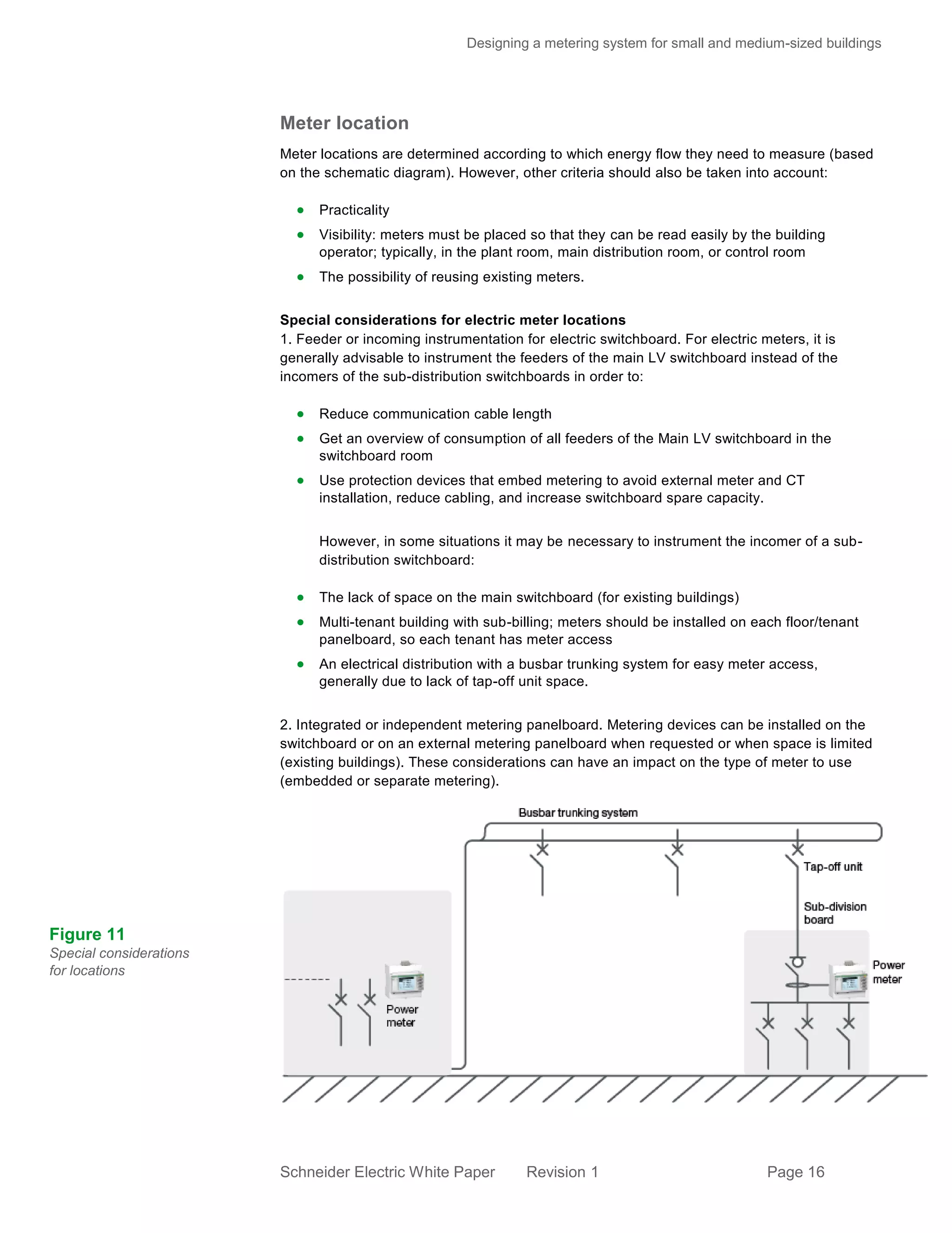 Designing a metering system for small and mid sized buildings | PDF