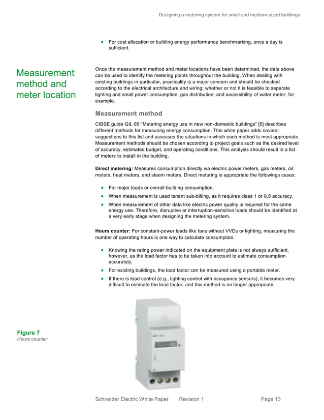 Designing a metering system for small and mid sized buildings | PDF
