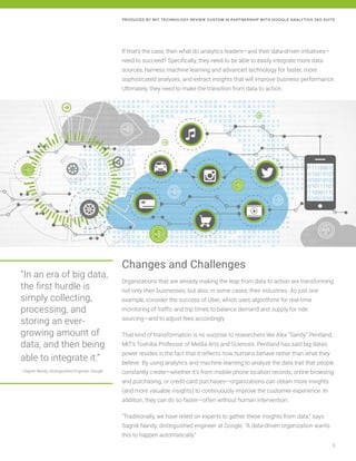 MIT report: How data analytics and machine learning reap competitive ...