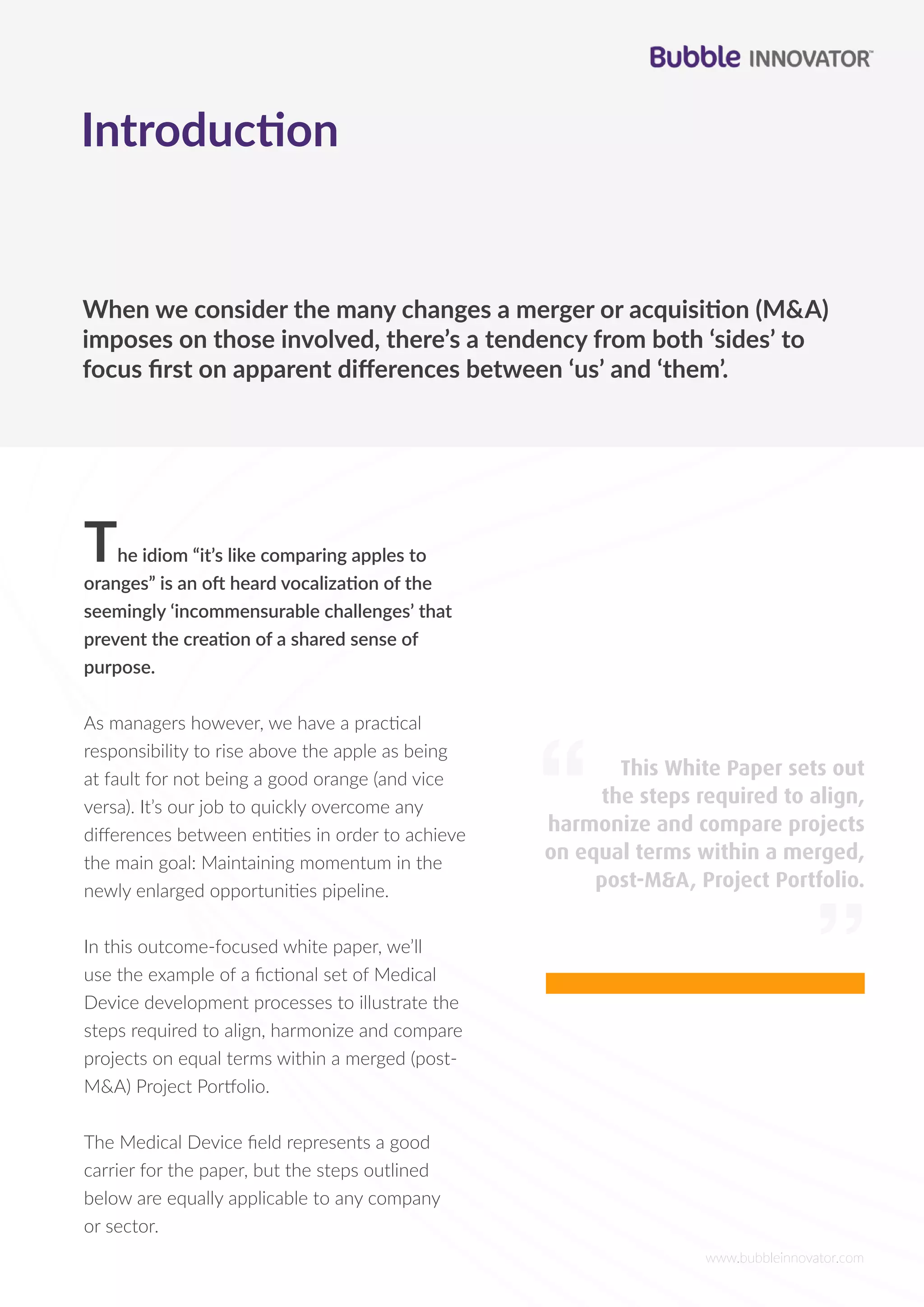 project harmonization after mergers and acquisitions | PDF | Mergers ...