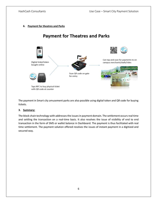White Paper - Smart City | HashCash Consultants | PDF