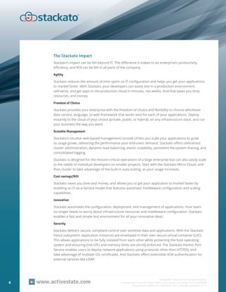 Stackato Private PaaS for the Agile Enterprise | PDF