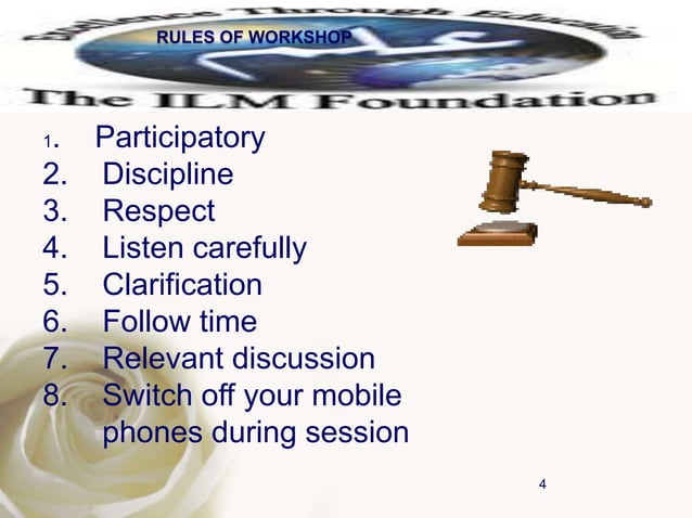 White rose template | PPTX