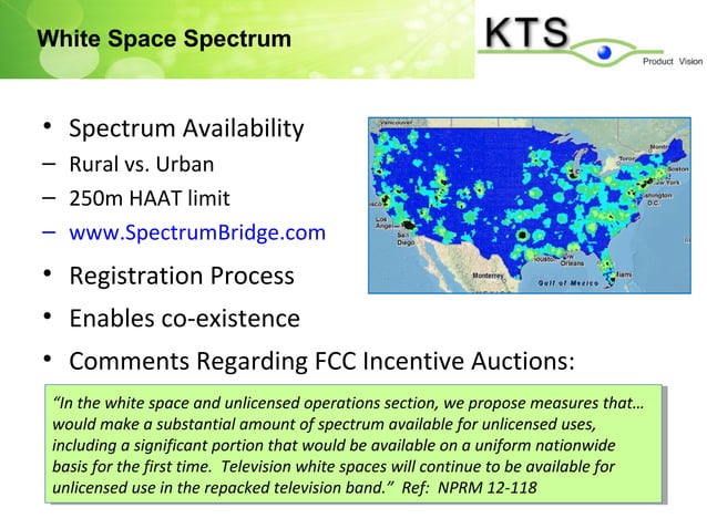 White space radio in scada systems | PPT