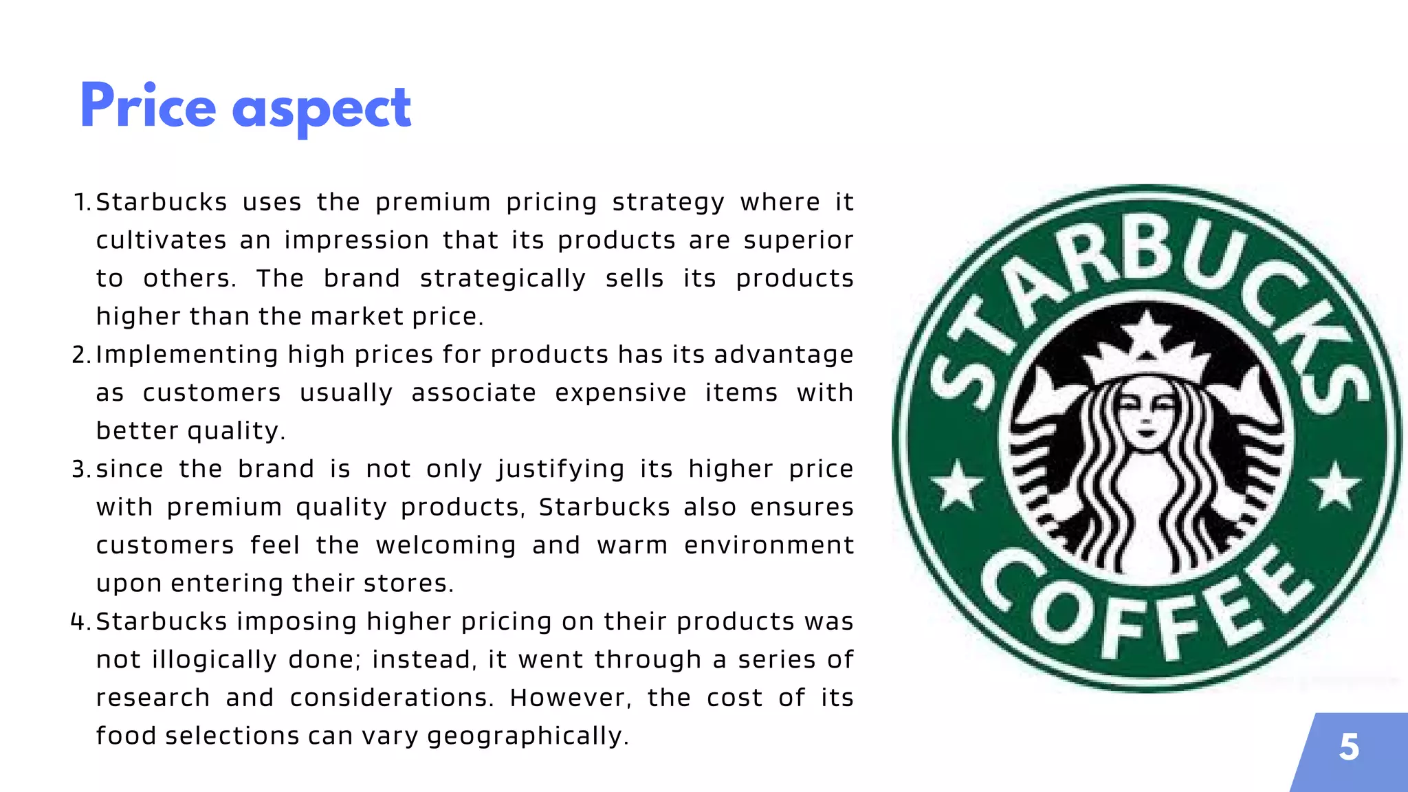 4ps marketing strategy for starbucks | PDF