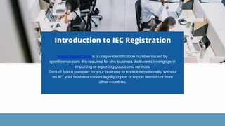 IEC Registration – Your Gateway to Global Trade | PDF