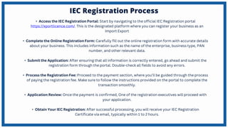 IEC Registration – Your Gateway to Global Trade | PDF