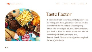 Yummy snacks are not the best choice for your health. | PPT